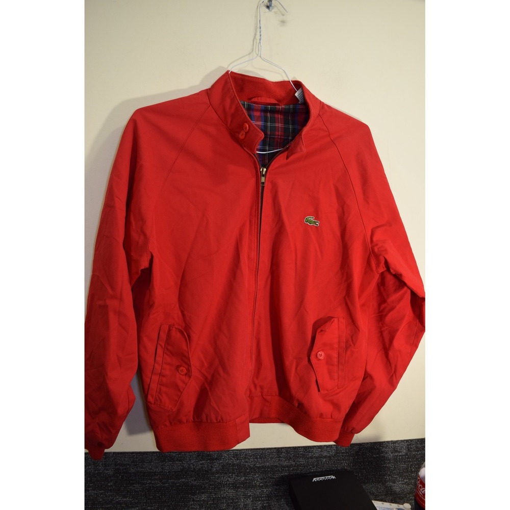 Vintage Izod Lacoste Alligator Harrington Jacket Mens… - Gem